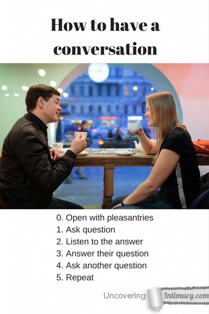 How to have a conversation - Uncovering Intimacy